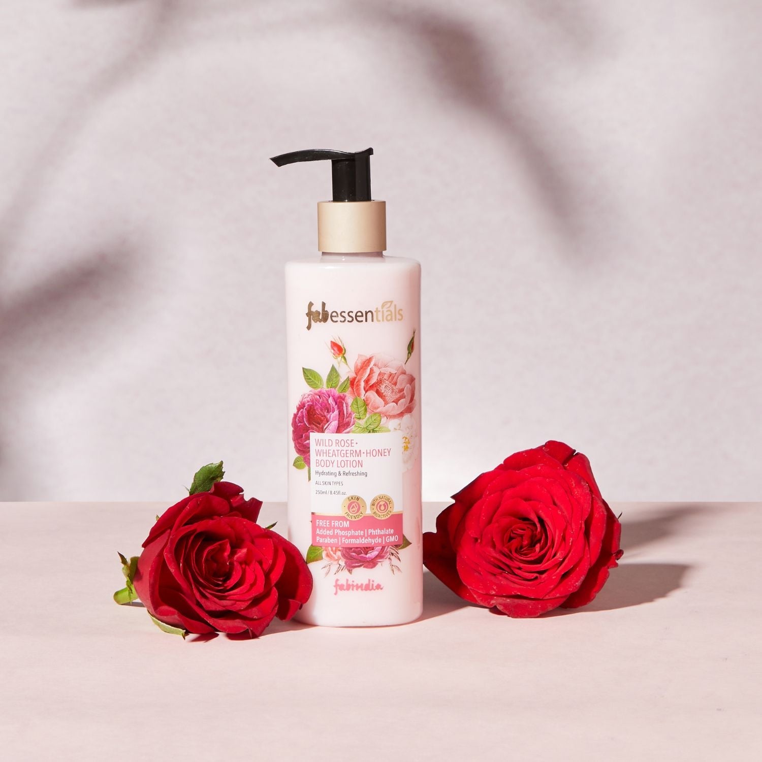 Wild Rose Wheatgerm Honey Body Lotion - 250 ml – Fabessentials MU